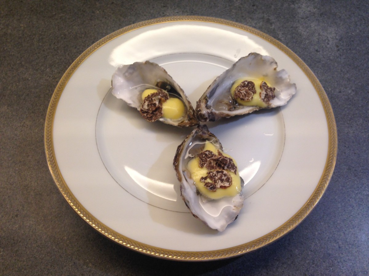 Antonio Carluccio’s Oysters with Zabaglione and White Truffle – Cook ...