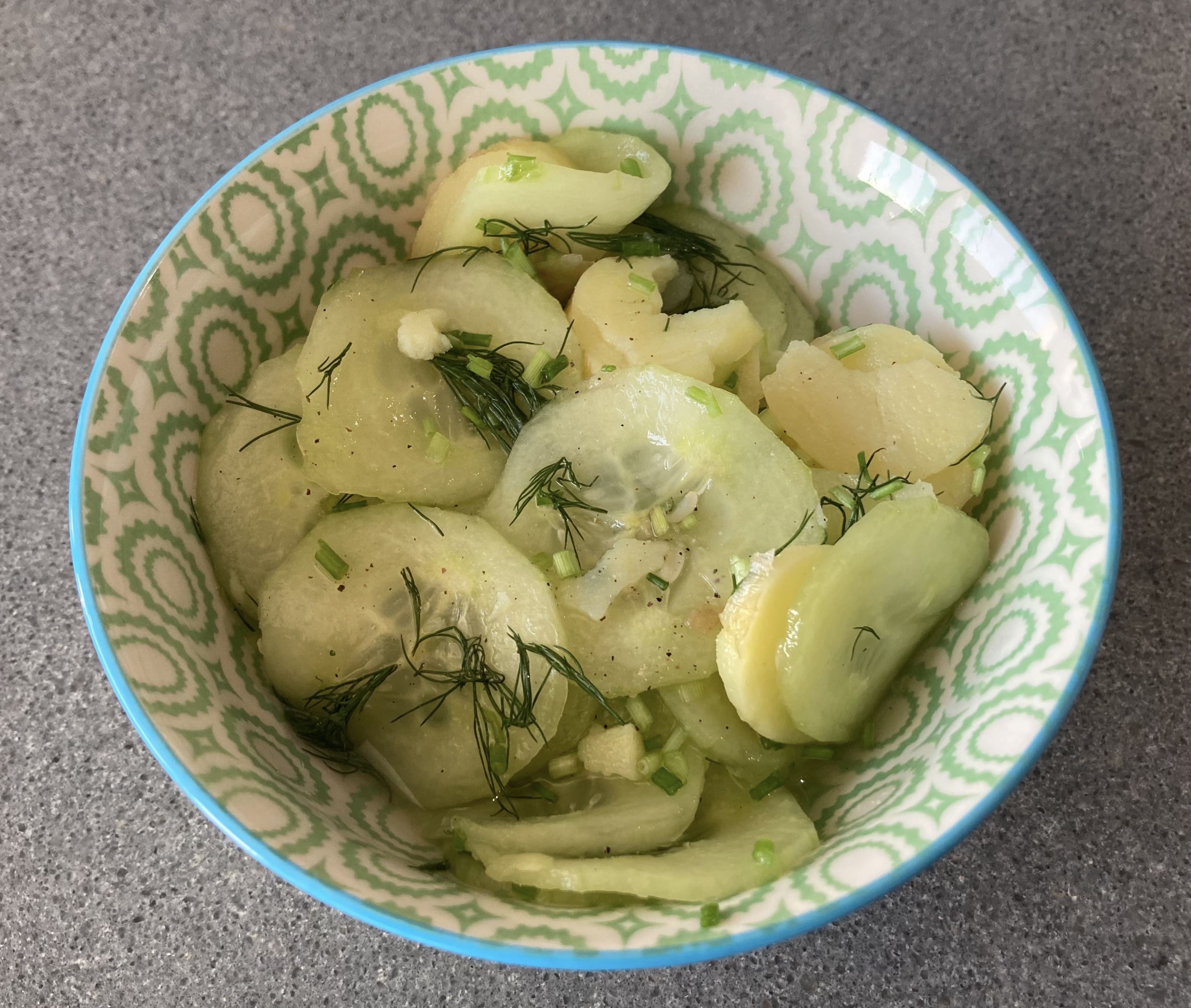 Cucumber and Potato Salad – Cook and Drink